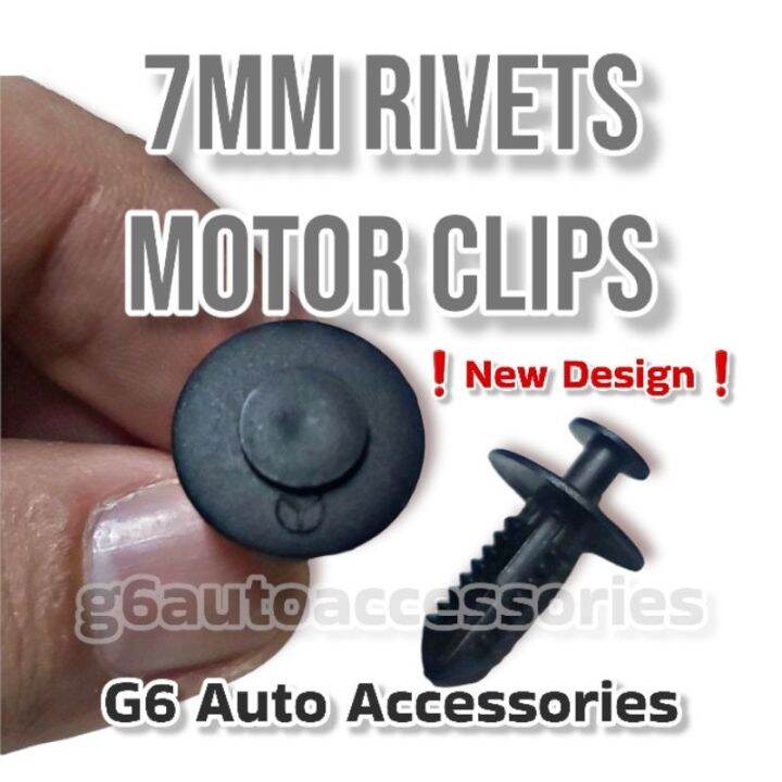 In vogue 7mm Honda BEAT / KTM RC390 Yamaha MT Motorcycle Plastic Rivets ...