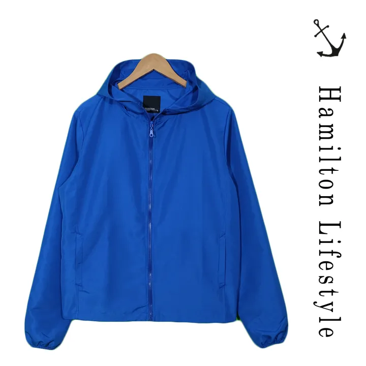 Hamilton Lifestyle Pocketable Jacket - Blue - Outerwear - jacket ...