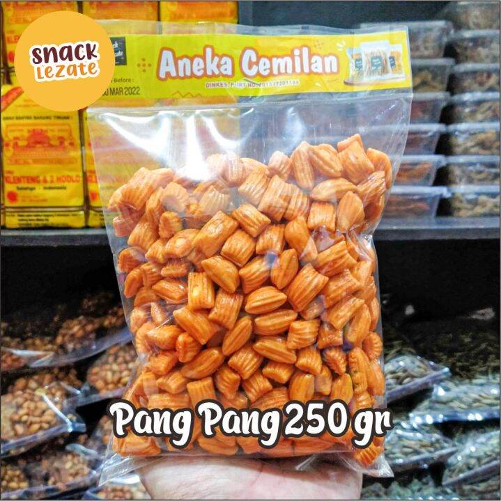 Pang Pang 250gr Murah Gurih Renyah/ Phang Phang Pedas Manis / Cemilan /Pangpang - Lezate Snack ...