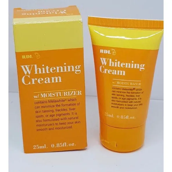 RDL Whitening Cream with Moisturizer 25ml/RDL SUNBLOCK CREAM(15g ...