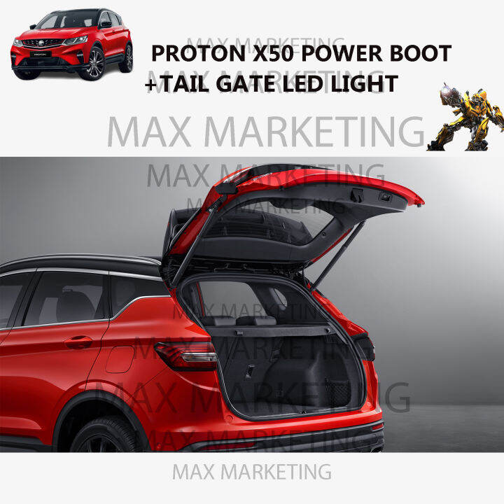 PROTON X50 POWER BOOT +TAILGAYTE LED LIGHT (PRE-ORDER) | Lazada