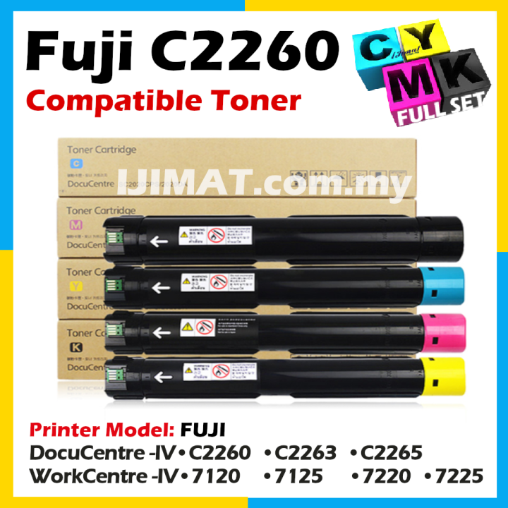 FULL SET Compatible Fuji Xerox DocuCentre IV C2260 C2263 C2265 C 2260 ...