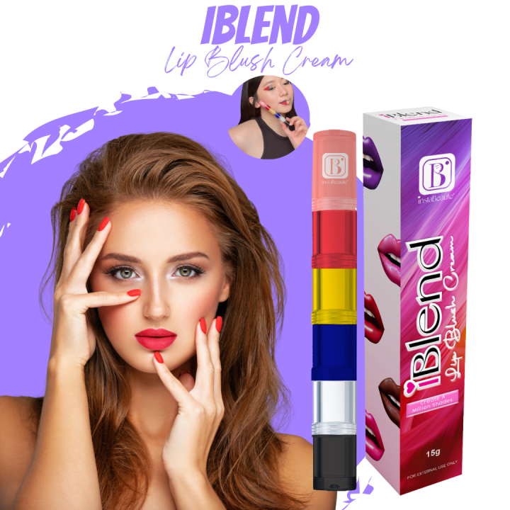 ORIGINAL iBlend Lips Blush Cream - Where any color combination is possible with primary colors ...