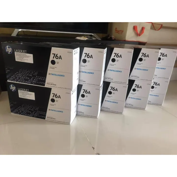 HP 76A Black Original LaserJet Toner Cartridge (~3,000 pages) (CF276A ...