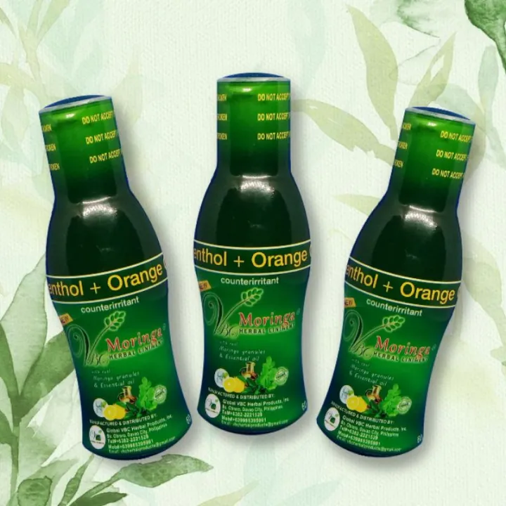 Factory direct sales Set of 3 Global VBC My Moringa Herbal Gel Menthol ...