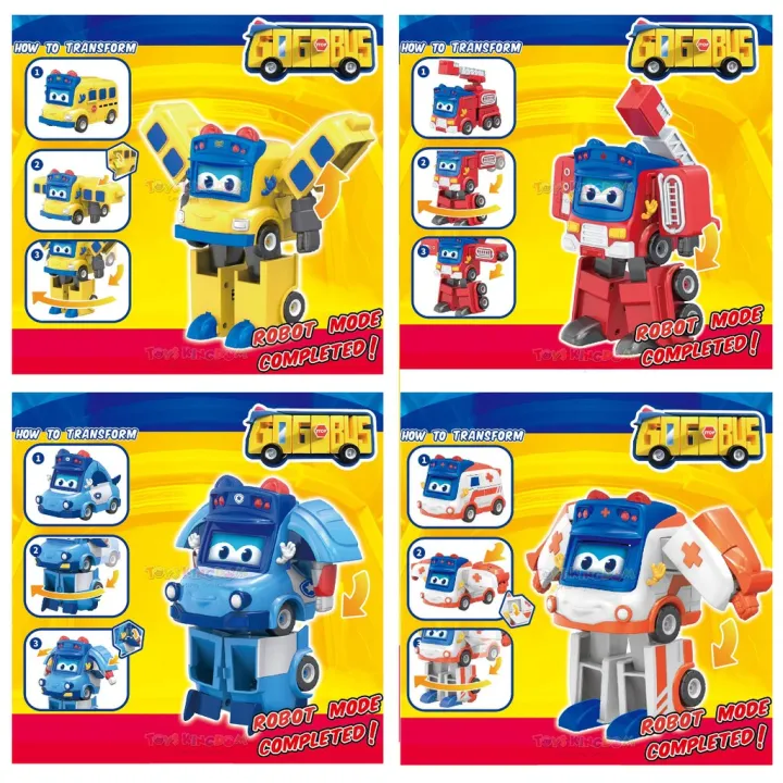 GogoBus Transforming Robot Gogo Bus Firy Justin Amby | Lazada Indonesia