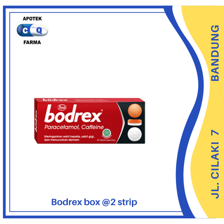 Bodrex Demam dan Nyeri Kepala 20 tablet | Lazada Indonesia