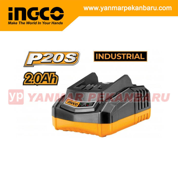 Fast Charger Lithium-Ion 20V INGCO FCLI2001 | Lazada Indonesia