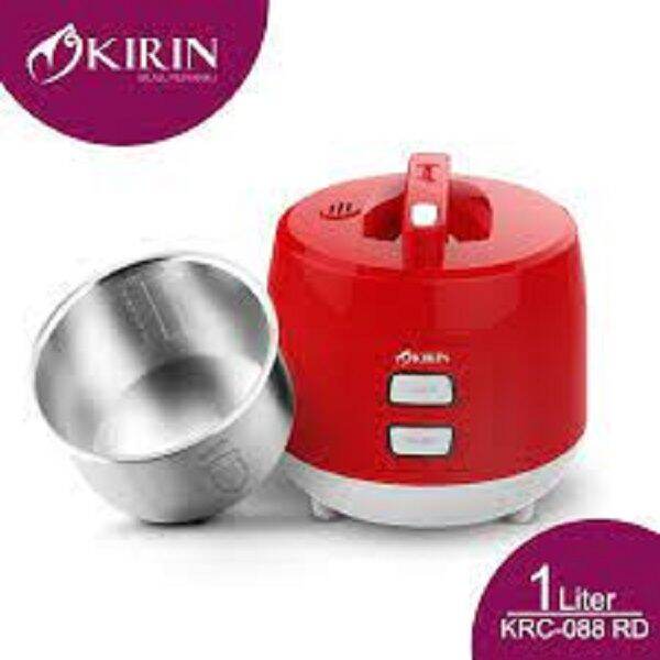 Kirin RIce Cooker / Magicom 1 Liter Stainless Steel 1L KRC-088 RED | Lazada Indonesia
