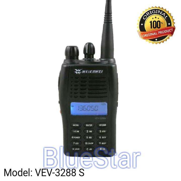 Handy Talky HT Weierwei Vev-3288s VHF Radio Komunikasi HT | Lazada Indonesia