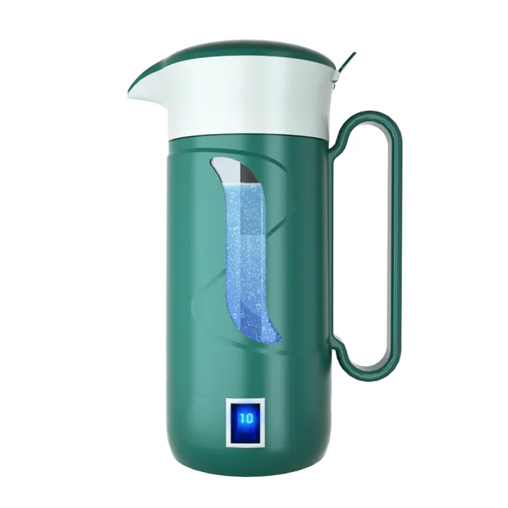 GOSOIT Hydrogen Alkaline Water Bottle Pitcher Maker Machine Hydrogen Water Generator with SPE ...