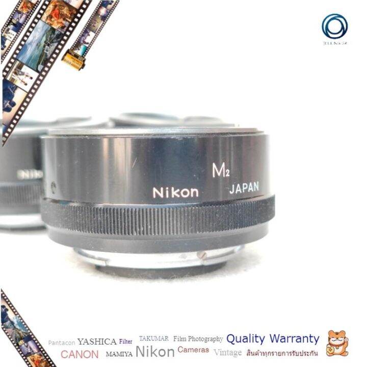 Adapter ยี่ห้อ Nikon 1:1 Macro Extension Tube Lens M2 27.5mm Micro-Nikkor 55mm F3.5 Non-AI ...