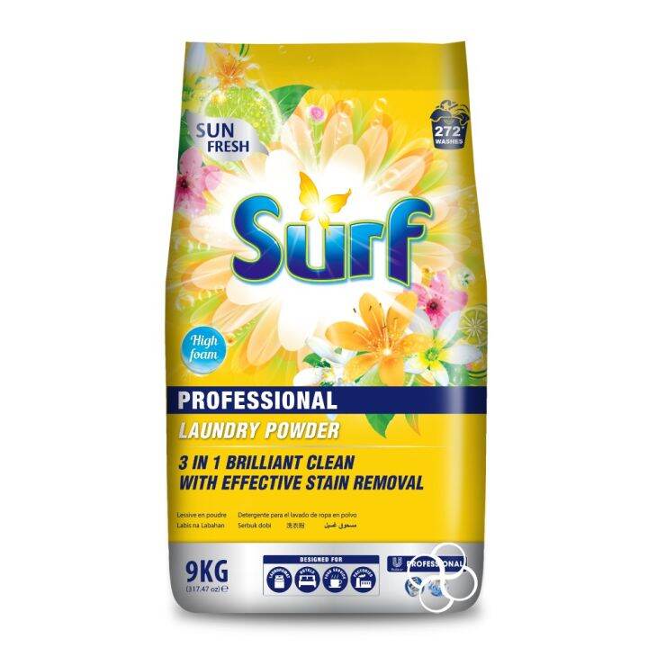 Surf Professional Sun Fresh Powder Detergent 9kg | Lazada PH