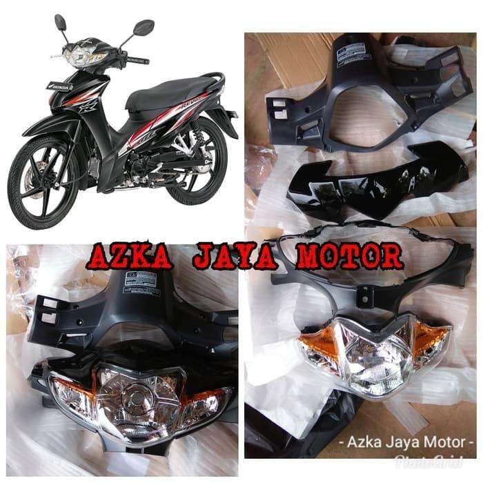 Batok Pala set Revo Absolute / Revo fit karbu warna hitam + Reflector ...