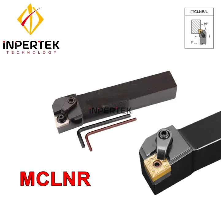 MCLNR 1616 12 Holder Bubut Insert CNMG 12 Pahat Gagang Kanan Luar ...