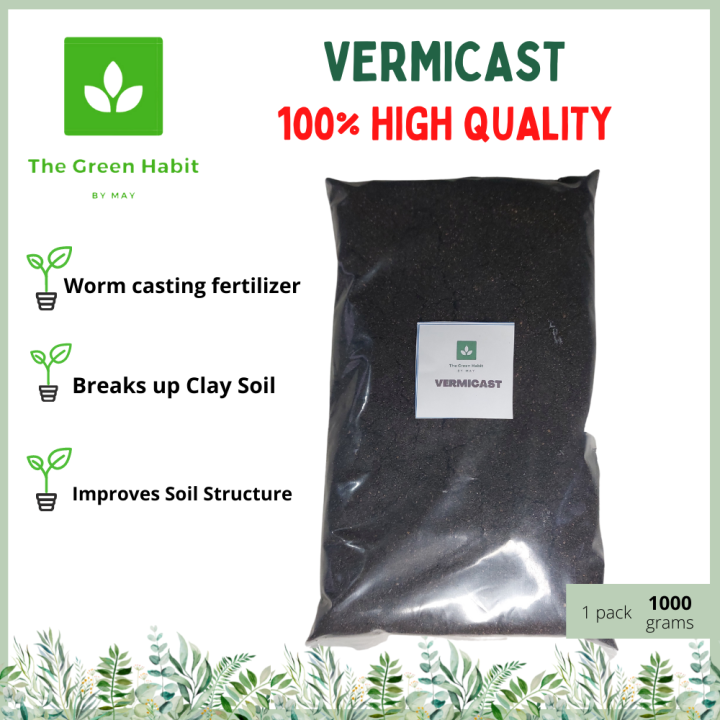 The Green Habit by May | Vermicast fertilizer 1 kilo vermicast pure ...