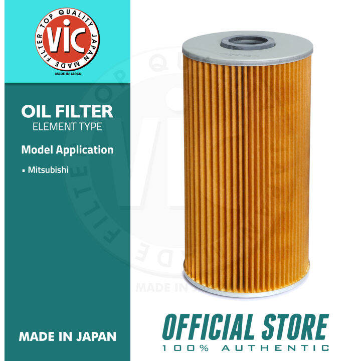 VIC Oil Filter Element Type O-355 for Mitsubishi Fuso | Lazada PH