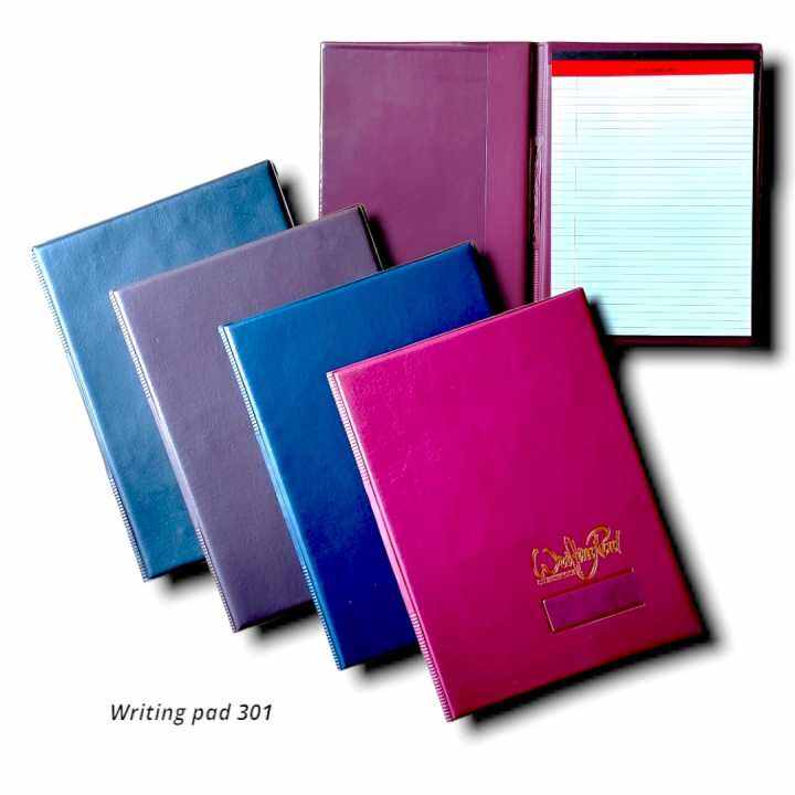 MAP WRITING PAD BUKU CATATAN MEMO A4 BLOK NOTE + COVER KULIT PVC ...