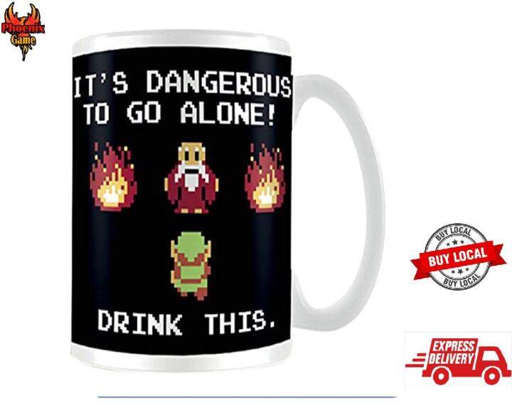 Nintendo Officially Legend Of Zelda (Drink This Mug) (Brand New) | Lazada
