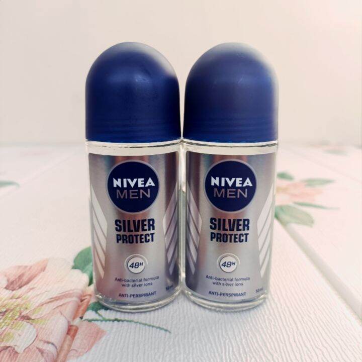 BUY1 TAKE1 NIVEA MEN RollOn Silver Protect 50mL | Lazada PH