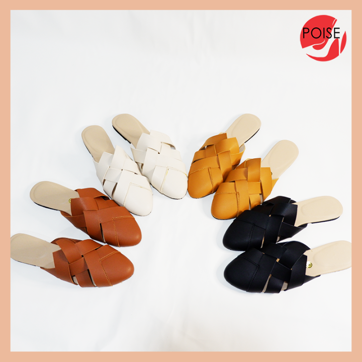 Liliw Half Shoes, Liliw Made, Flat Shoes, Mule, ⁿᵒᵗ Korean, ⁿᵒᵗ Jelly ...