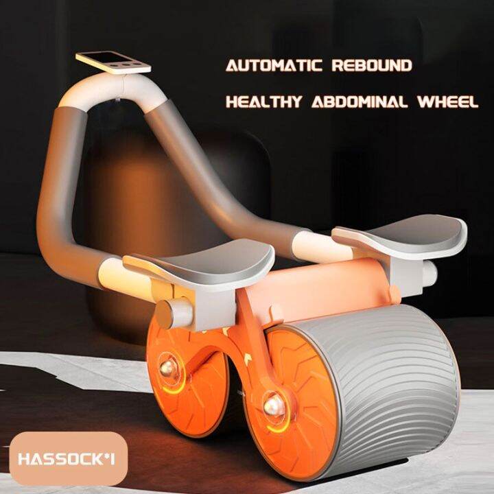 Rebound Ab Slide Rollers With Elbow Support Unisex Automatic Rebound ...