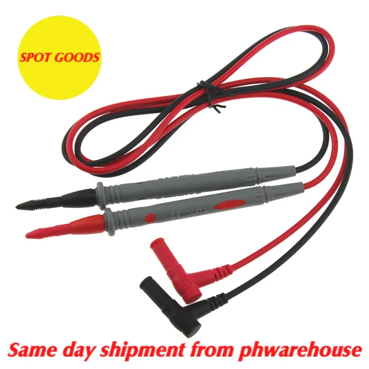 PT1005 1000V 10A Universal Digital Multimeter Probe Test Leads Pin ...