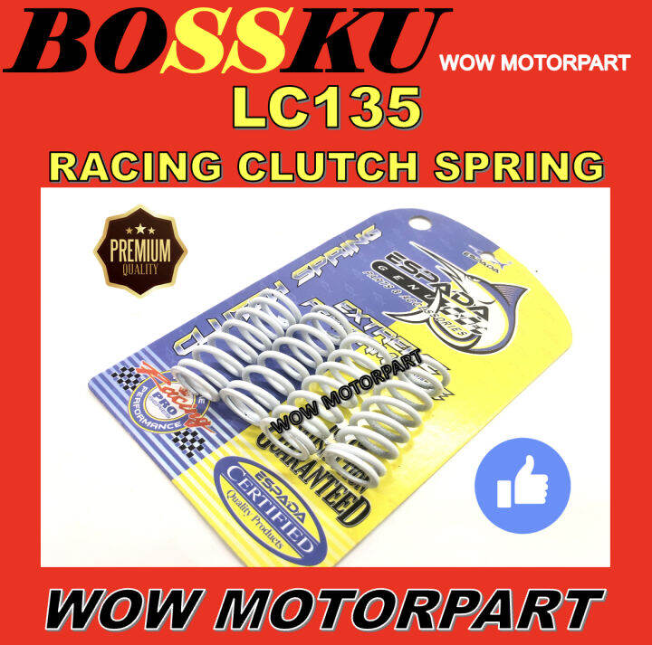 YAMAHA LC135 RACING CLUTCH SPRING ESPADA LC135 SPRING CLUTCH RACING ...