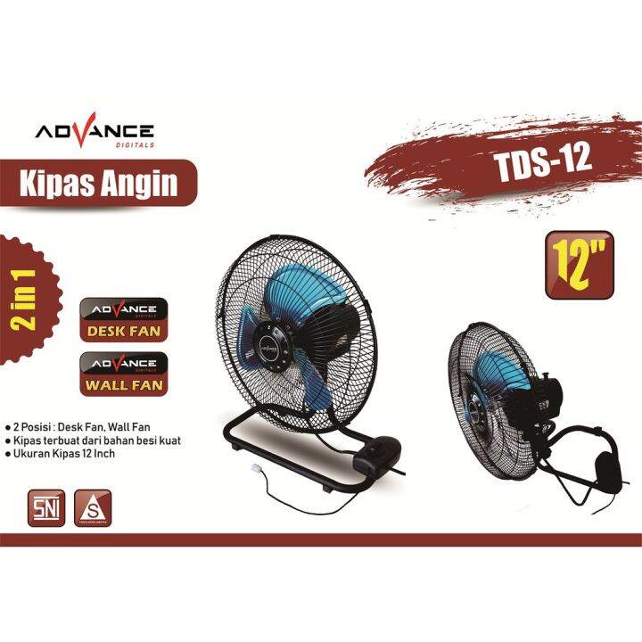 Kipas Angin Advance TDS 12 Inch | Lazada Indonesia