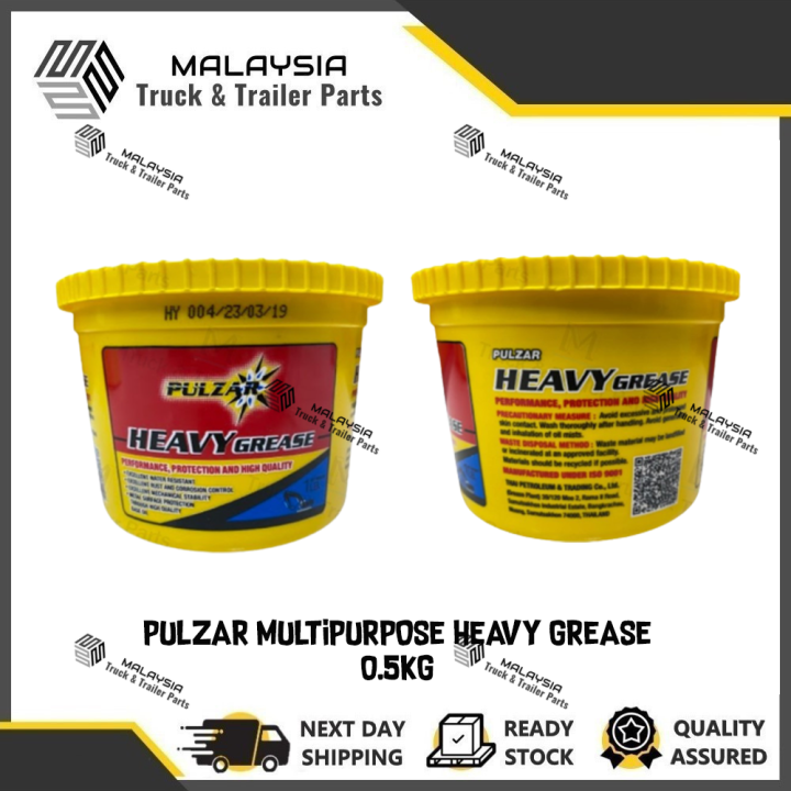 100% GENUINE PULZAR MULTIPURPOSE HEAVY GREASE 0.5KG (RUBY READ) | Lazada