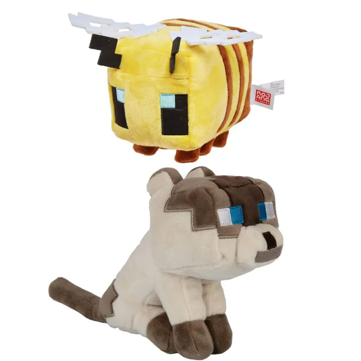 My world game peripheral jinx minecraft cat little bee plush toy doll 5 ...