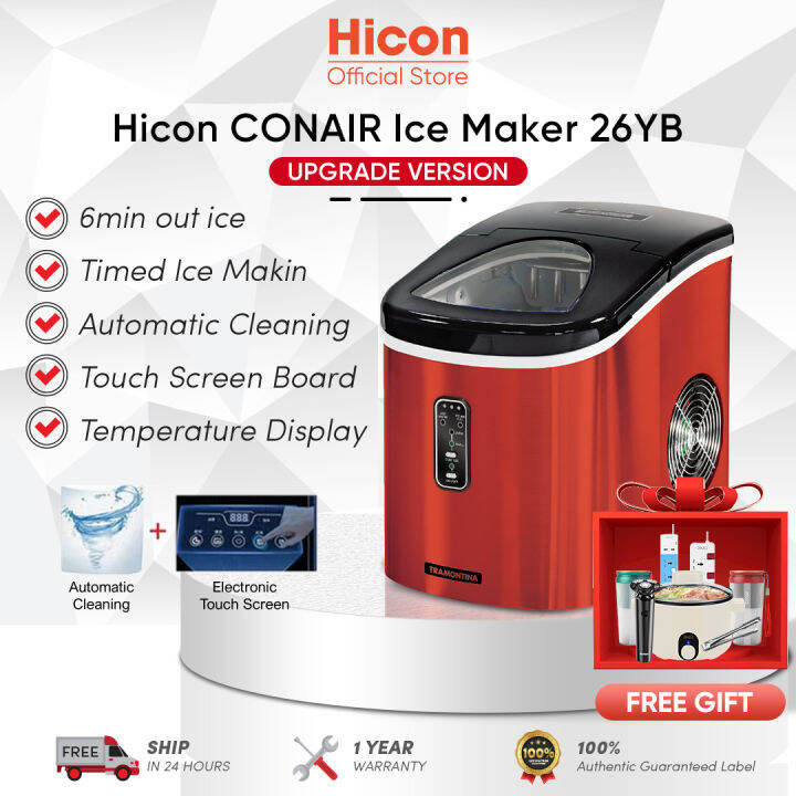 Hicon Ice Maker Machine 26YB Upgrade Version Electric Automatic ...