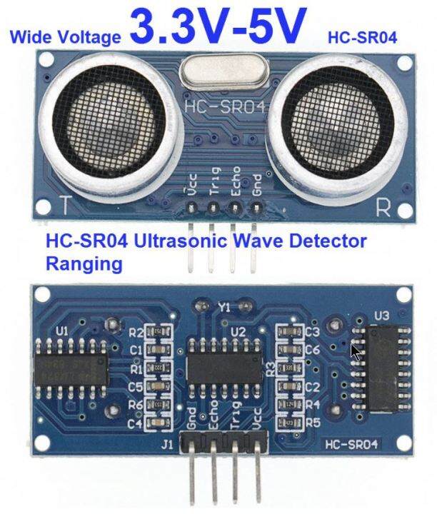 TowerPro SG90 Servo Motor With Ultrasonic Sensor Vayuyaan