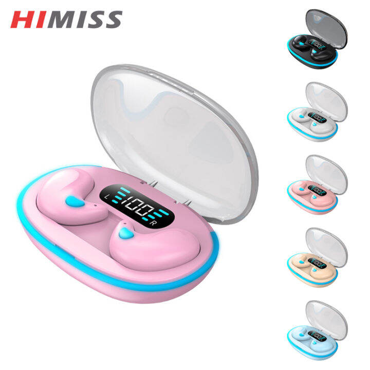 X55 Wireless Earbuds In Ear Earplug Headset With Power Display Charging ...