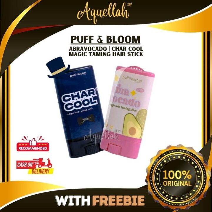 Puff and Bloom Char Cool Abravocado Magic Hair Taming Stick ( Hair Wax ...