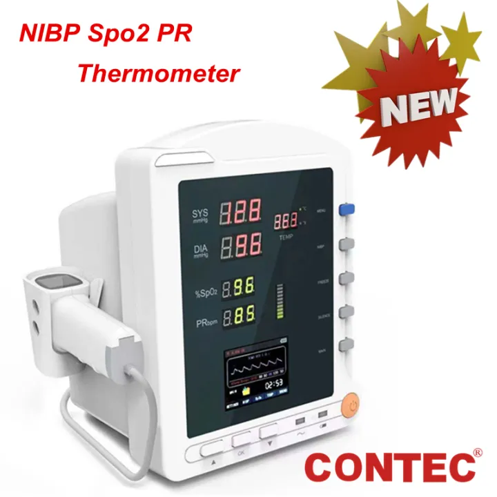 New Patient Monitor ICU Vital Signs NIBP SPO2 PR with Infrared TEMP ...