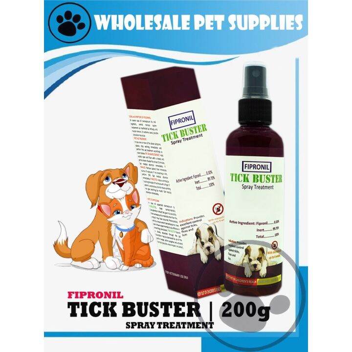 TICK BUSTER Fipronil Spray Treatment 200ml | Lazada PH