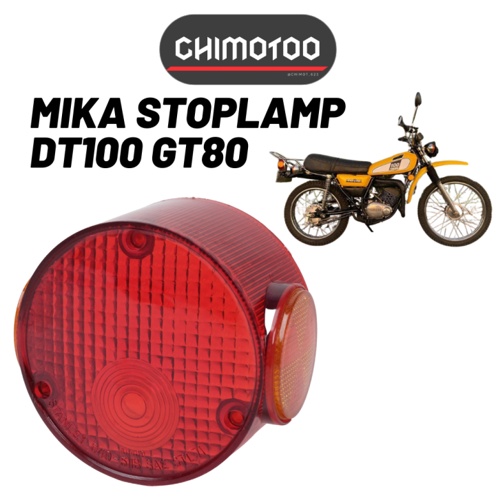 Mika stoplamp Yamaha Dt100 Dt 100 Dt125 Dt 125 Dtb Dtc Rd125 Rx125 Twin Gt80 Gt 80 | Lazada ...