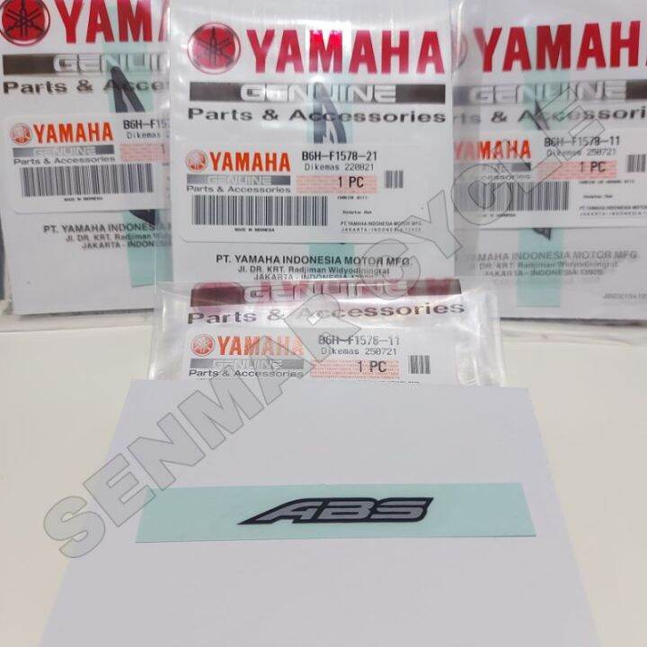 ABS STICKER / EMBLEM NMAX V2 GENUINE YAMAHA | Lazada PH
