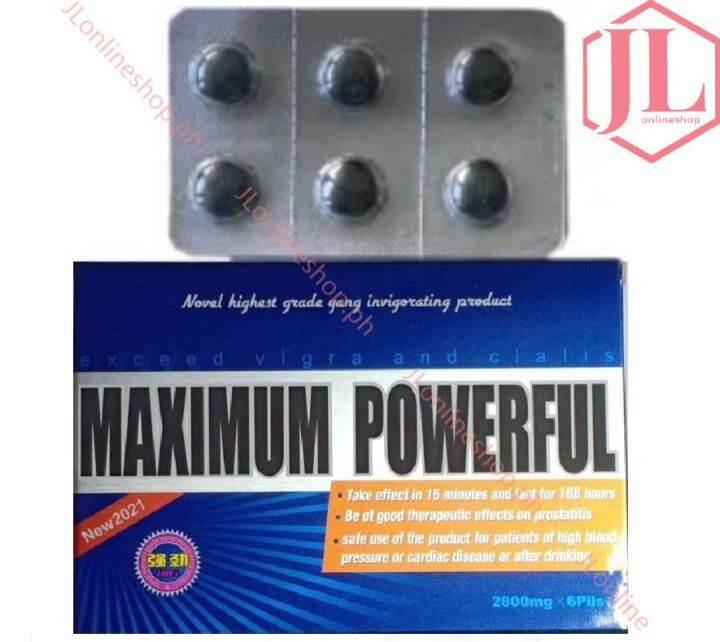 new packaging Original MAXIMUM POWERFUL All in One Men Enhancement ...