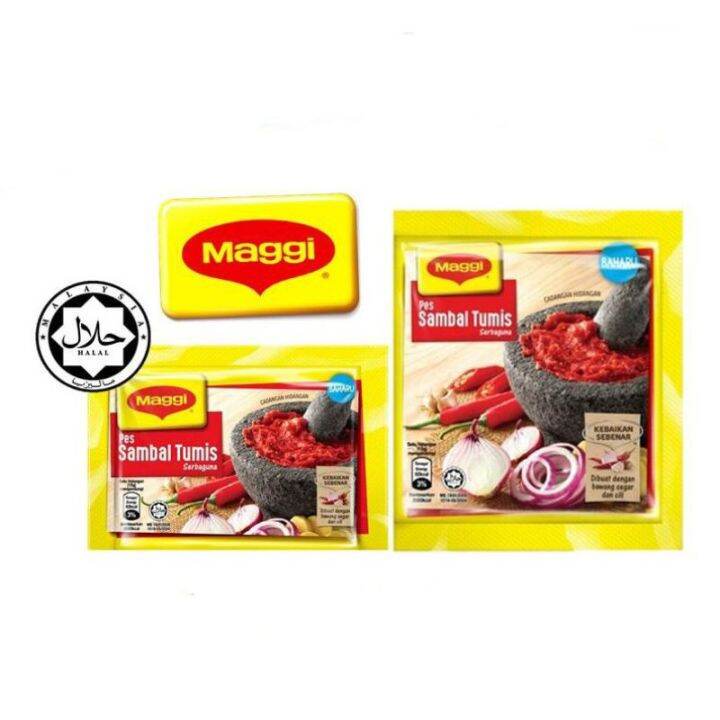 MAGGI Pes Sambal Tumis Original 30g [5 packs] / 60g [5 packs] | Lazada