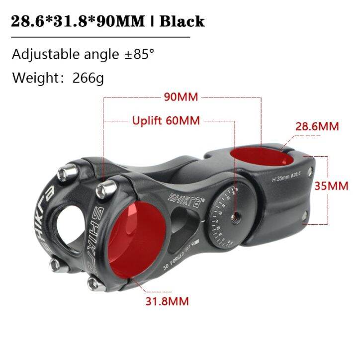 SHIKRA SK01 Mtb Power Bicycle Handlebar Stem Road Mountain Bike Table ...