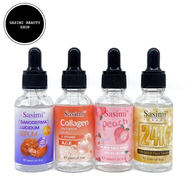SASIMI Face Serum เซรั่มบำรุงผิวหน้า ให้ผิวหน้ากระจ่างใส 30ml | Lazada.co.th