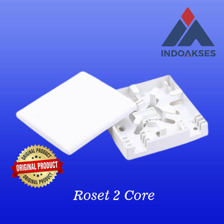 Roset Fiber Optic 2 Core kosongan | Roset FO 2 Core Roset 2C | Lazada ...