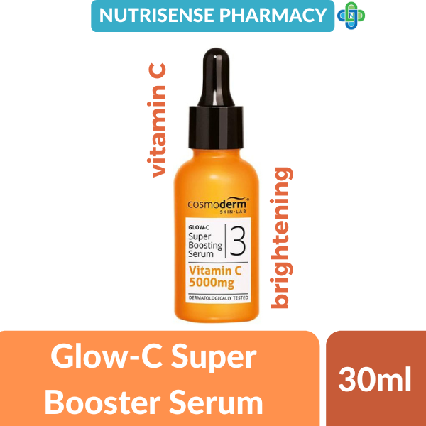 Cosmoderm Glow-C Super Boosting Serum - 30ml (Vitamin C) | Lazada