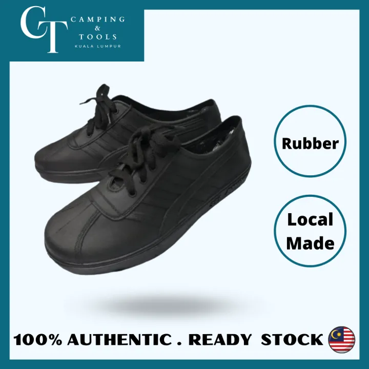 KASUT GETAH BOWLING KAMPUNG OUTDOOR HIKING | Lazada