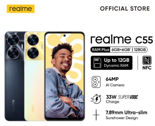 REALME C55 (RMX3710) (6+128) | Lazada