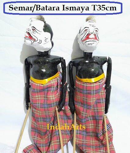 Wayang Golek Kayu Semar Ukuran Kecil Tinggi 35 cm Real-Pict Kwalitas ...
