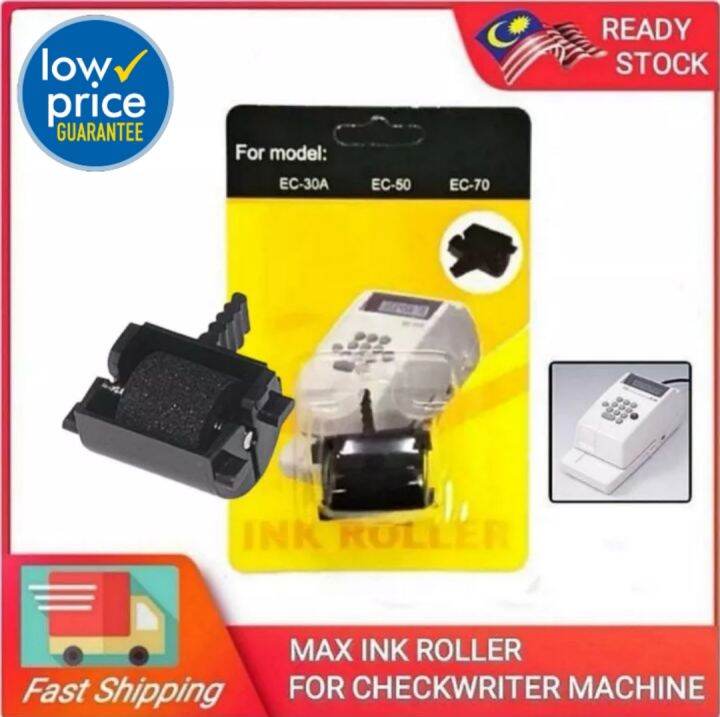MAX EC30 INK ROLLER | MAX CHECKWRITER INK ROLLER | INK ROLLER ...