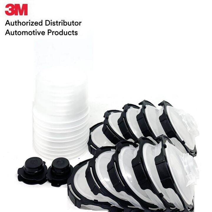 3M PPS 2.0 Spray Gun Cup, Lids and Liners Kit, 26114, ถ้วยนิ่มขนาดเล็ก ...